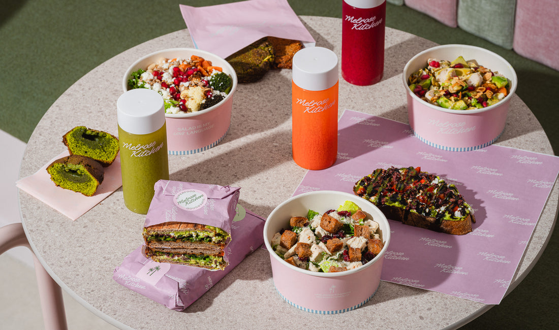 Melrose Kitchen | Matcha bar, acai bowls, lunch bowl, homemade pastrie